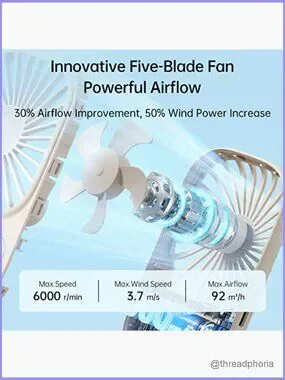 Other | Handheld Mini Lash Fan Portable Rechargeable Usb Personal Fan ...